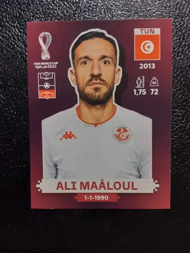 Figurita Mundial Qatar 2022 Ali Maaloul Tun 8 Oryx en venta en General ... Figurita Mundial Qatar 2022 Ali Maaloul Tun 8 Oryx en venta en General ...