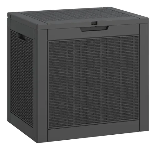 Caja De Almacenamiento Para Exteriores De Resina De 31 Galon | Meses ...