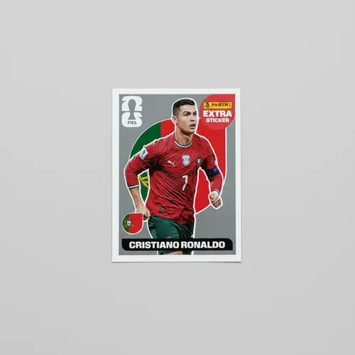 Lámina Panini Cristiano Ronaldo Extra Sticker 2026 | Envío gratis