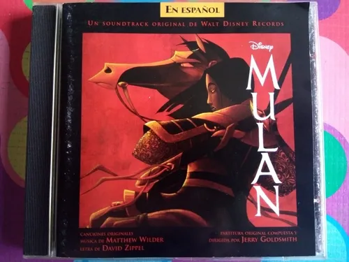 Mulan Cd Un Soundtrack Original De Walt Disney Español Z | MercadoLibre