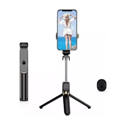 Selfies Stick Tripode Celular Con Control Remoto Y Bluetooth Meses