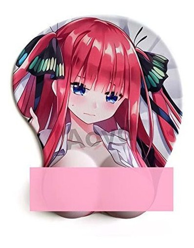 Pad Mouse Nakano Nino The Quintessential Quintuplets 3d An Envío Gratis
