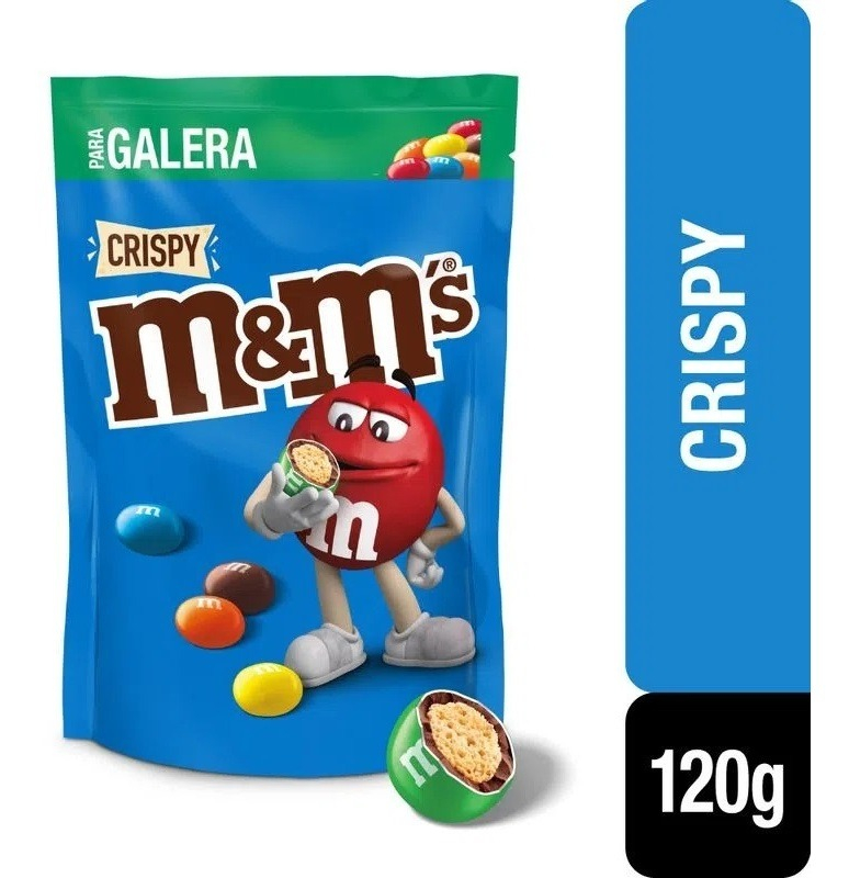 Review de M&Ms Crispy 120g com Flocos de Arroz