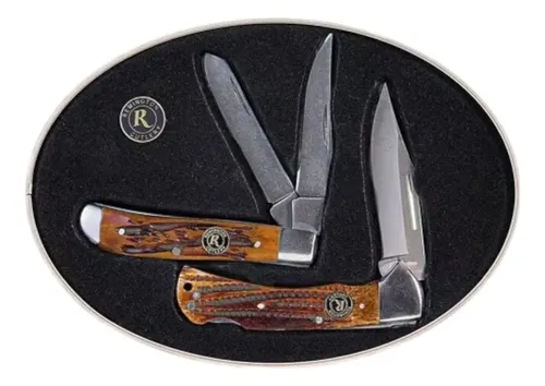 Set 2 Navajas Remington Classic 15683 Edición Limitada Caja Café ...