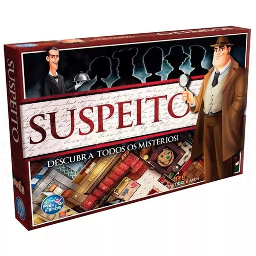Jogo Detetive De Tabuleiro Mistério Suspeito | Mercado Livre Jogo Detetive De Tabuleiro Mistério Suspeito | Mercado Livre