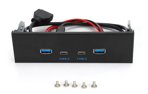 Pc Usb 3.1 Gen2 Front Panel Usb3.0+2.0+type-c Type-e Dashboa | MercadoLivre