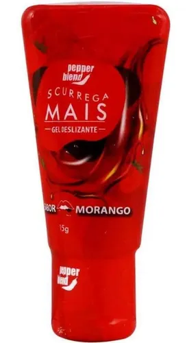 Gel Comestível Scurrega Mais Morango 15g Sex Shop Mercadolivre