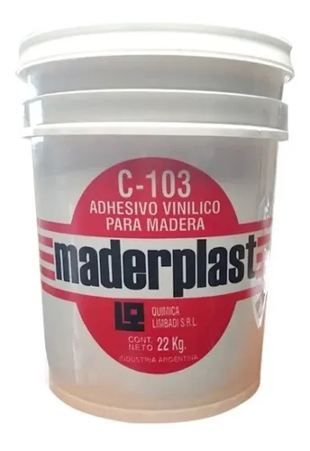 Cola Vinilica Maderplast C-103 X 22 Kg Cola Vinilica Maderplast C-103 X 22 Kg