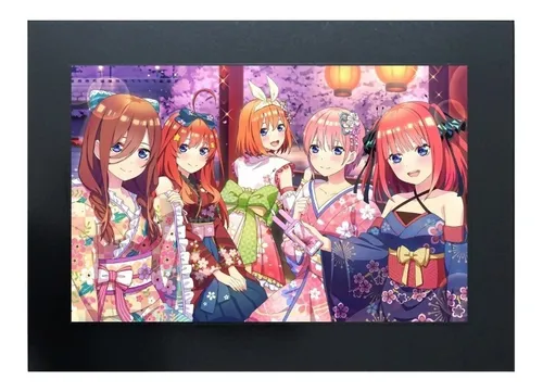 Cuadro De Las Quintillizas Nakano Go Toubun No Hanayome 29 Meses