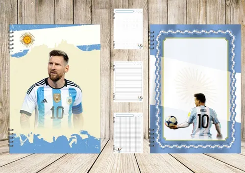 Messi Cuaderno Kit Imprimible | Cuotas sin interés Messi Cuaderno Kit Imprimible | Cuotas sin interés