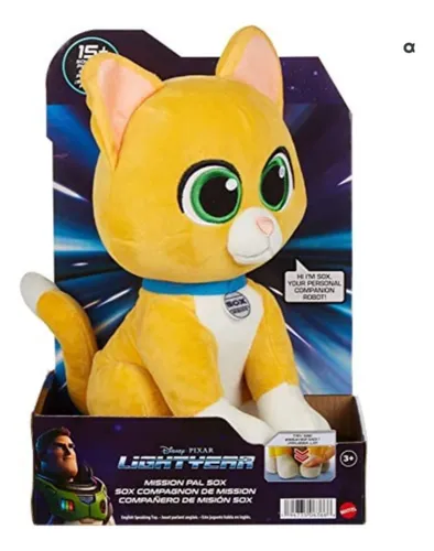 Sox Lightyear Gatito Naranja Gato Mascota Original Buzz Ligh Meses