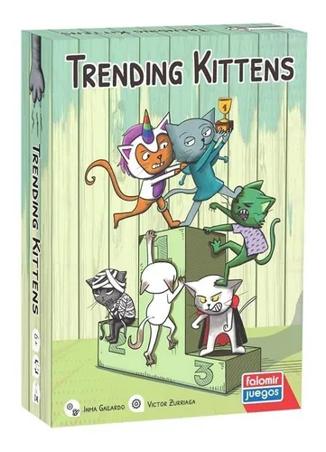 Trending Kittens Juego De Mesa En Español - Falomir Trending Kittens Juego De Mesa En Español - Falomir