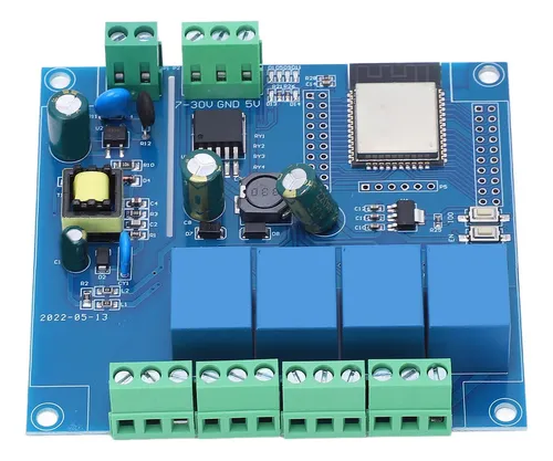 Módulo De Desarrollo Esp32, Placa Wifi, Relé De 4 Vías Progr | Cuotas ... Módulo De Desarrollo Esp32, Placa Wifi, Relé De 4 Vías Progr | Cuotas ...