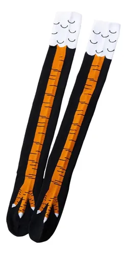 Meias Divertidas Com Pernas De Galinha E Pés Com Padrão Inov | MercadoLivre Meias Divertidas Com Pernas De Galinha E Pés Com Padrão Inov | MercadoLivre
