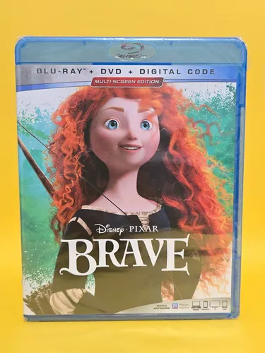 Br + Dvd + Digital / Brave / Valiente / Importado / Disney | Envío gratis