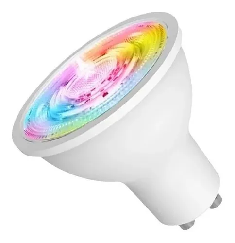 Lámpara Dicroica Led Smart Life Wifi 5w Luz Rgb X 8u Lámpara Dicroica Led Smart Life Wifi 5w Luz Rgb X 8u