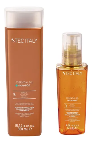 Tec Italy Essential Oil Shampoo 300ml & Tratamiento 125ml | Envío gratis Tec Italy Essential Oil Shampoo 300ml & Tratamiento 125ml | Envío gratis