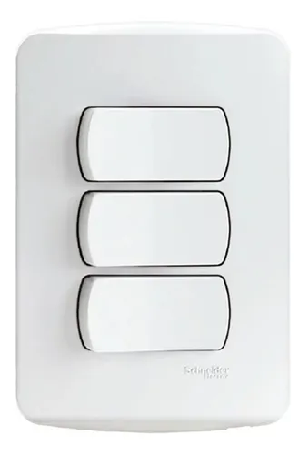 Interruptor Triplo Simples Conjunto 4x2 - Miluz | Parcelamento sem juros Interruptor Triplo Simples Conjunto 4x2 - Miluz | Parcelamento sem juros