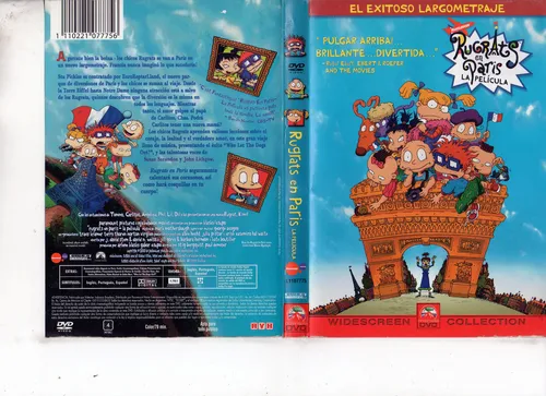 Rugrats En París La Película 2000 Dvd Original Mcbmi