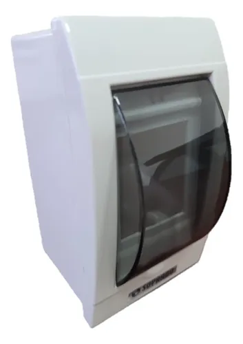 Centro De Carga Caja Plástica Riel Din De 2 Espacios Ip65 | MercadoLibre Centro De Carga Caja Plástica Riel Din De 2 Espacios Ip65 | MercadoLibre