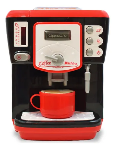 Cafetera De Juguete Expreso Con Luz Y Sonido Kitchen Series Color Rojo ... Cafetera De Juguete Expreso Con Luz Y Sonido Kitchen Series Color Rojo ...
