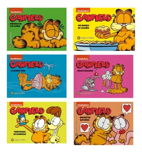 * Combo 6 Libros Garfield * Historieta Comic | Envío gratis