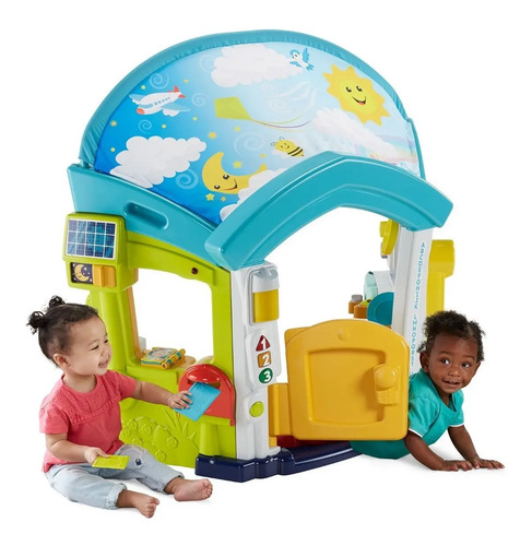Casita Para Niños Fisher Price Aprendiendo Con Perrito Meses Sin