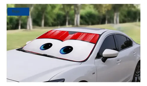 Parasol Coche Carro Ojos Rayo Moqueon Cortinas Para Carro | MercadoLibre