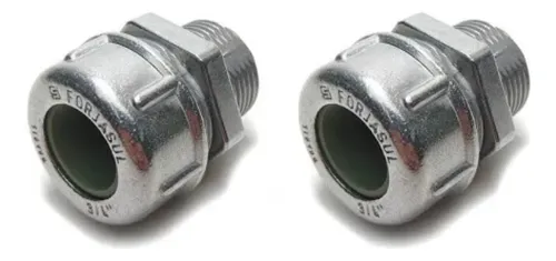 Kit C/ 10 Prensa Cabo Aluminio 1/2 Polegada | Frete grátis