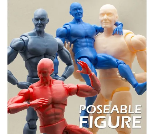 Figuras Mujer Hombre Articulados Modelo Stl Impresora 3d en venta en ... Figuras Mujer Hombre Articulados Modelo Stl Impresora 3d en venta en ...