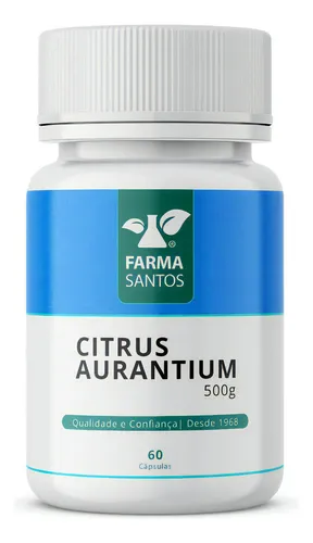 Citrus Aurantium 500mg 60 Cápsulas Sabor Sem Sabor | MercadoLivre