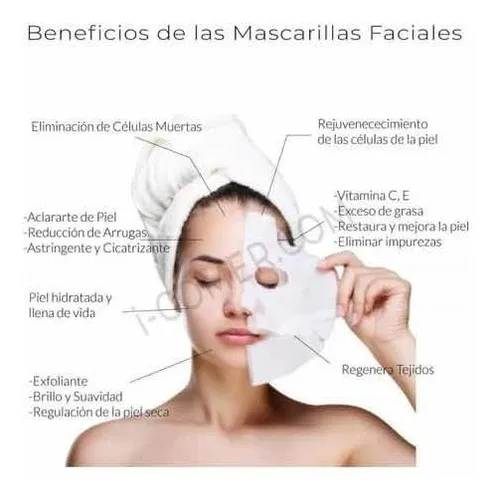 Pack 10 Mascarillas Coreanas Conejo Vitamina C Manchas 89 En Venta