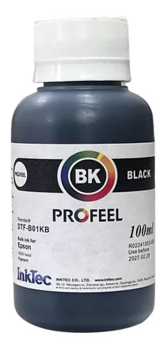 Tinta Dtf Pigmentada Compatível Para Uso Em Epson 100ml Tinta Dtf Pigmentada Compatível Para Uso Em Epson 100ml