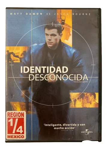 Dvd Identidad Desconocida The Bourne Identity Matt Damon | MercadoLibre Dvd Identidad Desconocida The Bourne Identity Matt Damon | MercadoLibre