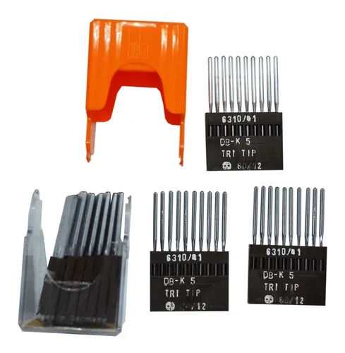 100 Agujas Beka Para Máquinas Bordadoras Punta Tri-tip | MercadoLibre