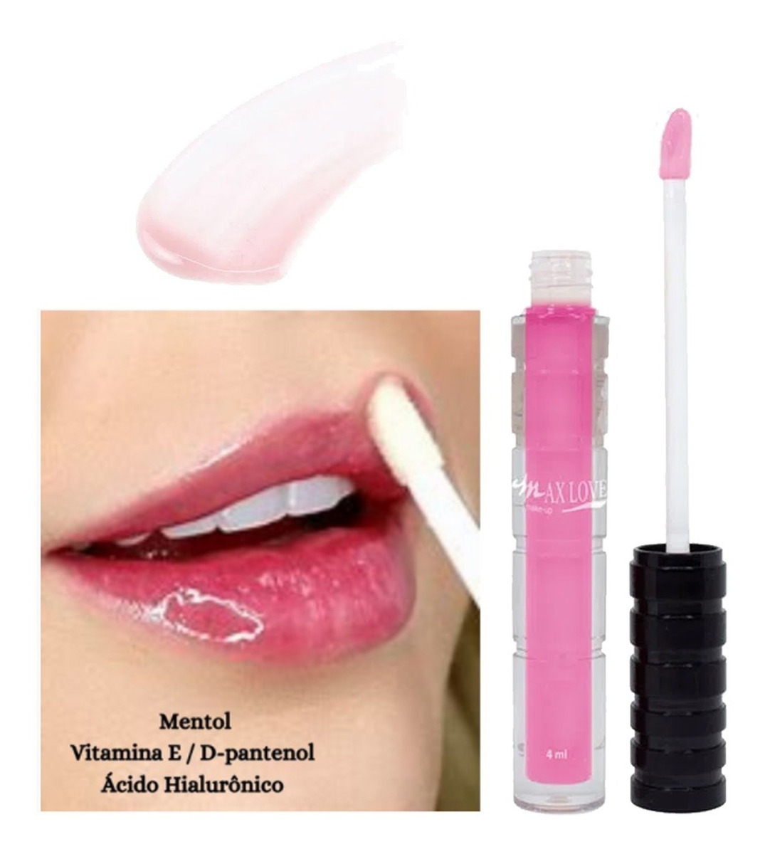 Gloss Lip Volumoso Vegano Max Love Aumenta Volume Labial 04 Mercadolivre