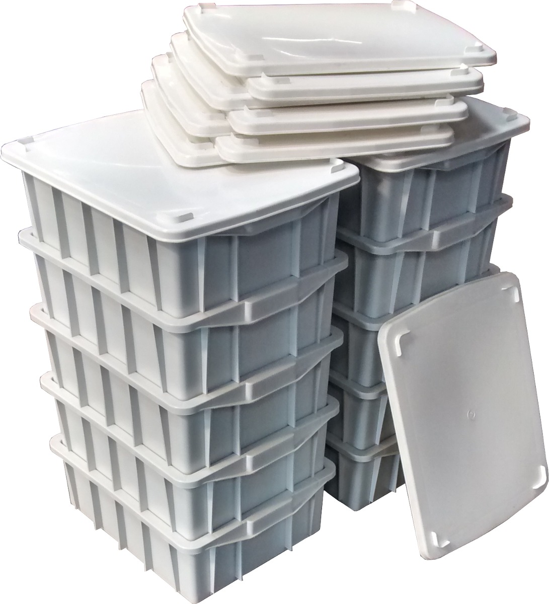 Kit 10 Caixas Plastica Organizadora 15 Litros Com Tampas | Frete grátis Kit 10 Caixas Plastica Organizadora 15 Litros Com Tampas | Frete grátis