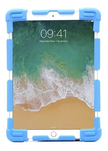 Capa Universal De Silicone Para Tablet 7 -7.9 Azul - Geonav | MercadoLivre