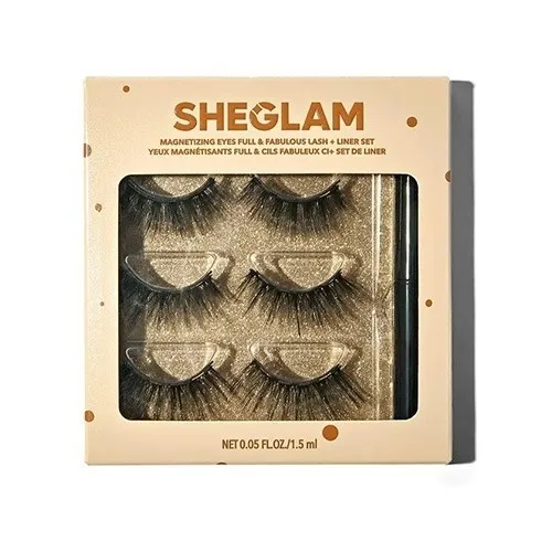 Sheglam Set De Pestañas Postizas Y Delineador Magnético Cuotas Sin
