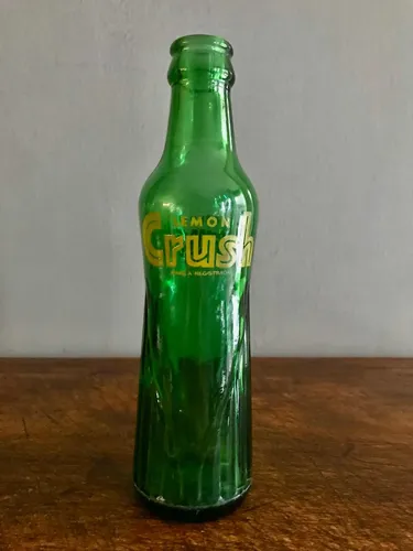 Antigua Botella Chica 1/4 De Refresco Lemon Crush !! | MercadoLibre