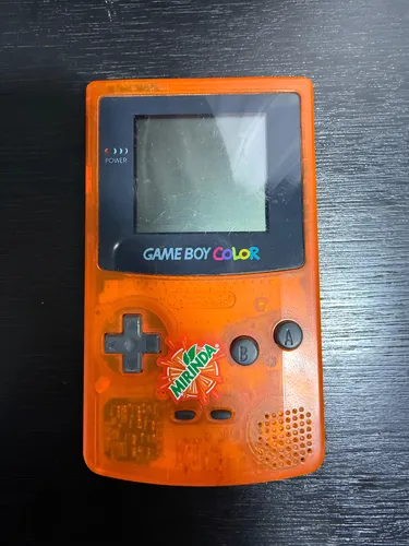 Consola Game Boy Color Mirinda Original Nintendo Rara Naranja ...