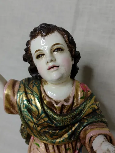 Antique, Hermoso Niño Jesús, Tallado En Madera Policromada. | Cuotas ... Antique, Hermoso Niño Jesús, Tallado En Madera Policromada. | Cuotas ...