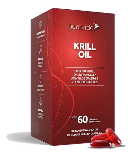 Suplemento en cápsulas Pura Vida Suplemento Alimentar Aceite de Krill ... Suplemento en cápsulas Pura Vida Suplemento Alimentar Aceite de Krill ...
