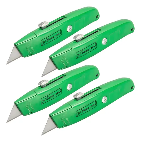 4pz Cutter De Aluminio Retractil 6 Pulgadas + 4 Navajas | Meses sin interés