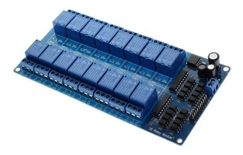 Modulo De Relee Relay Opto 16 Canales 5v Arduino Dsp Avr en venta en ... Modulo De Relee Relay Opto 16 Canales 5v Arduino Dsp Avr en venta en ...