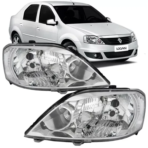 Juego De Opticas P/ Renault Logan 2010 2011 2012 2013 Juego De Opticas P/ Renault Logan 2010 2011 2012 2013