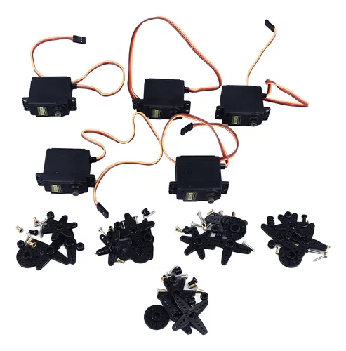 5 Piezas Servomotor Mg995 15kg Servo 180o Arduino | Meses sin interés 5 Piezas Servomotor Mg995 15kg Servo 180o Arduino | Meses sin interés