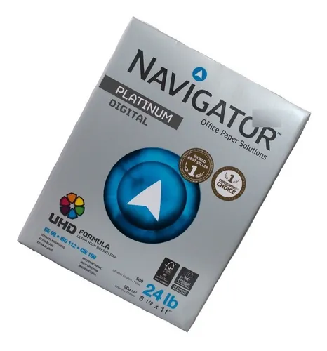 Paquete Papel Bond Carta Navigator 500 Hojas 90 Gramos Mercadolibre