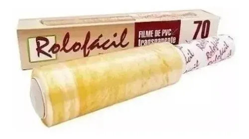 Kit 12 Rolos Filme Pvc Rolo Fácil 70 Metros Multiuso | Frete grátis Kit 12 Rolos Filme Pvc Rolo Fácil 70 Metros Multiuso | Frete grátis