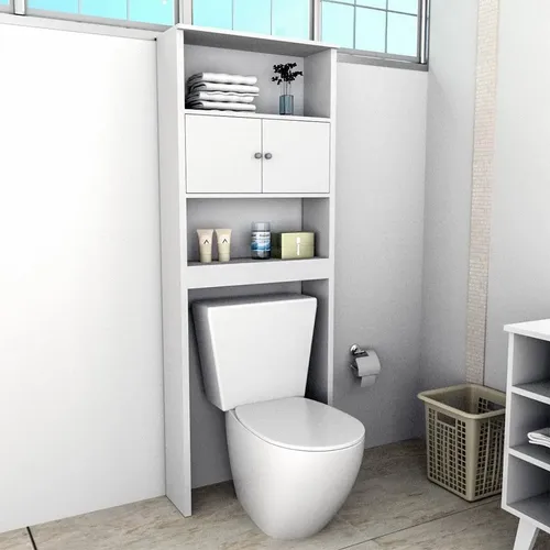 Mueble Armario Mochila Para Baño Water 2 Puertas Y Estantes | Cuotas ...